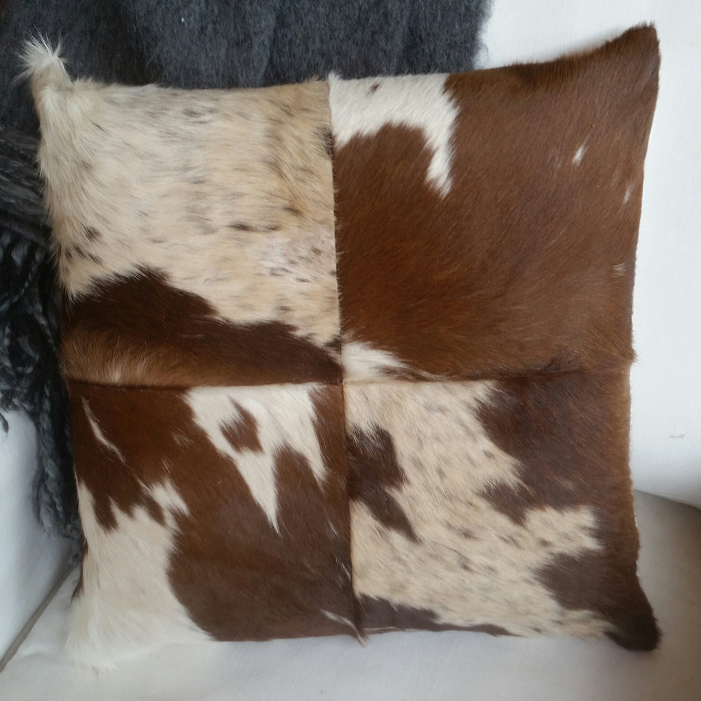 Four Square Hide Pillow – 1900 House and Home